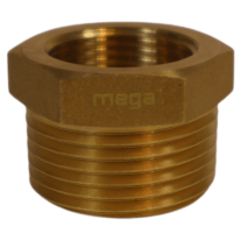 Messing verloopring - ¾" binnendraad x 1" buitendraad - offgridcentrum.nl