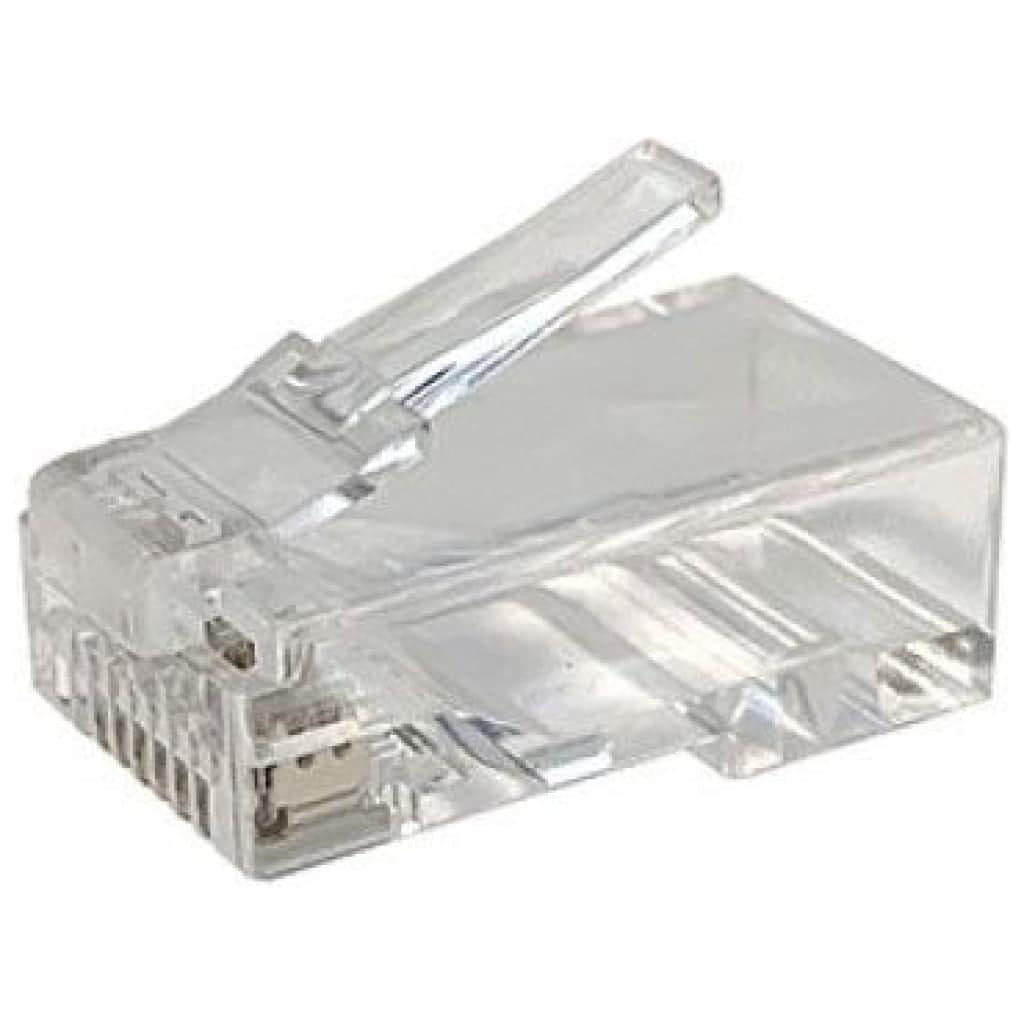 CAT5e Connector RJ45 - Unshielded - voor soepele en stugge kern ...