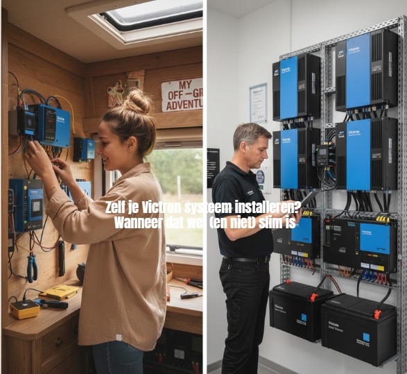 Victron Energy installatie: zelf doen of laten installeren?